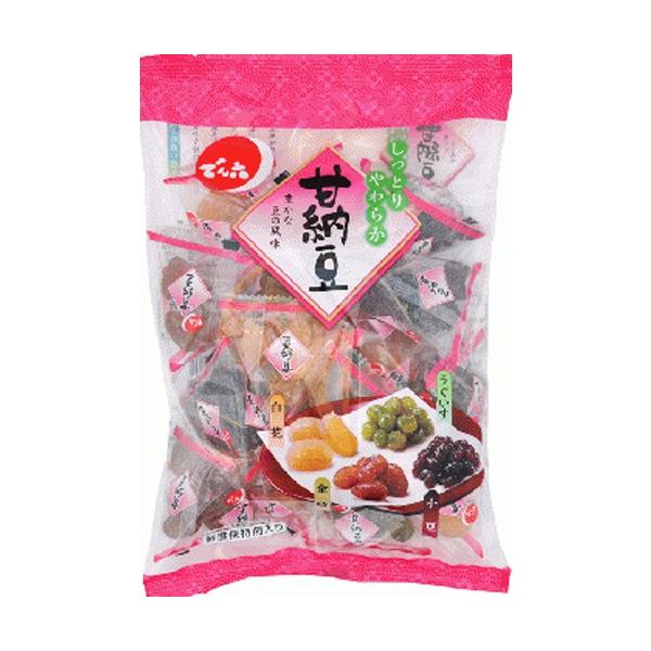 【発売日：2024年06月12日】4種類のしっとり柔らか生風味の甘納豆でん六甘納豆は自然に恵まれ、衛生管理のゆきとどいた蔵王の森工場でていねいに仕上げました。しっとりやわらか生風味のおいしさです。