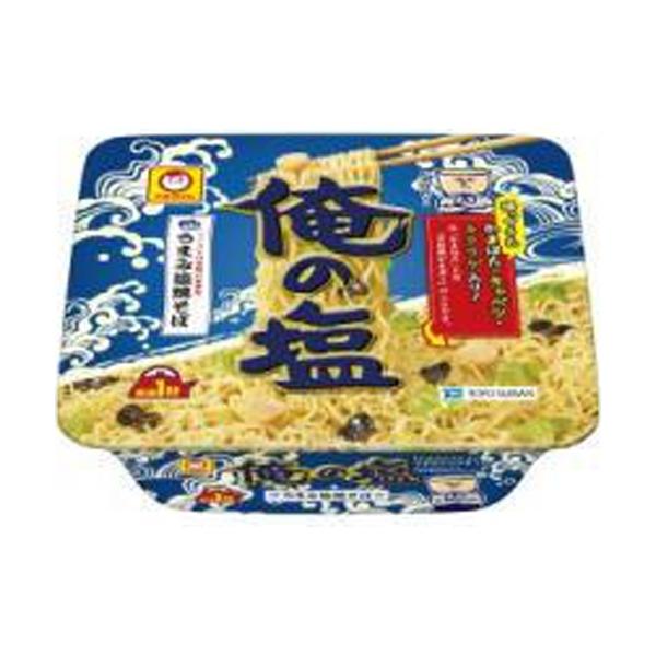 【発売日：2023年02月28日】ほたてと昆布の旨みが利いた海鮮塩焼そば。熱湯１分で湯戻りするコシの強い細麺に、昆布とホタテの旨みを利かせた海鮮塩焼そば。ソースに赤穂の塩使用。