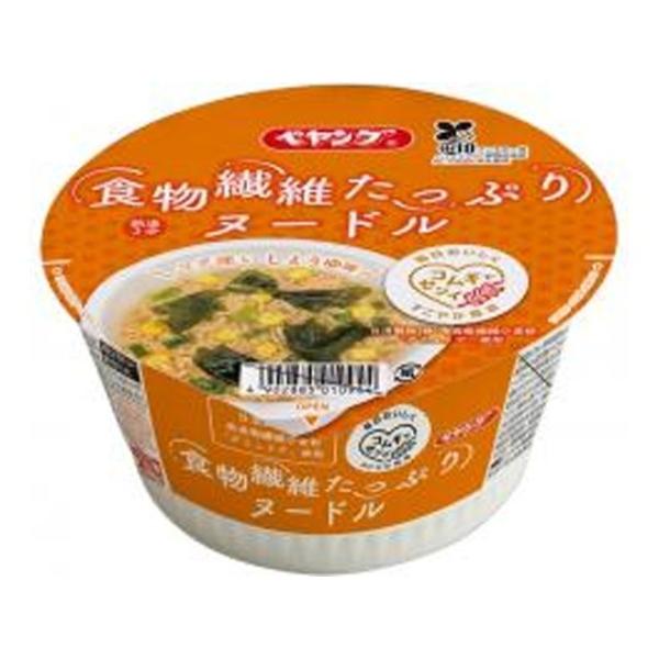 【発売日：2026年03月24日】高食物繊維小麦粉「アミュリア」を麺に配合した商品です。ワカメ・コーン・ねぎを具材に使用。豚・鶏の旨味が効いたスープを使用。