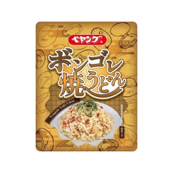 【発売日：2026年04月28日】ボンゴレをペヤングのうどんで味わう。パスタフレーバーとして人気の高い「ボンゴレ」を焼うどんでアレンジした商品です。もちもちとしたうどんと、濃厚なアサリの旨味を凝縮したソースが相性抜群です。