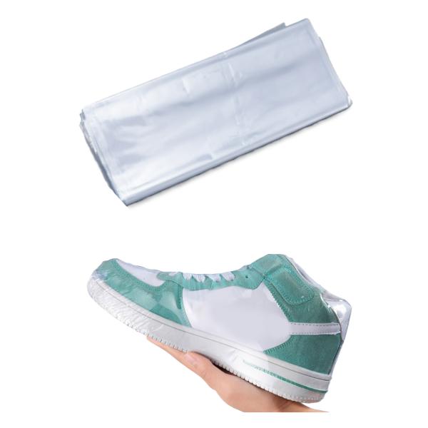 ハイカットスニーカー対応可能。大切な本や、商品を汚れから守ります。ご家庭にあるドライヤーでOK。スニーカーのゴム部分を、加水分解から守る！材質：ポリ塩化ビニル直射日光を避け、常温の暗室にて保管ください中にシリカゲルを入れるとより湿気対策にな...