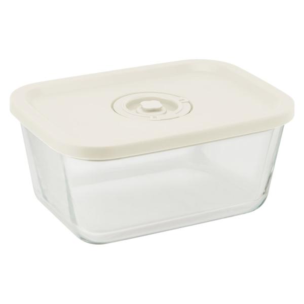 別売の専用製品で吸引+密封して鮮度長持ち!【材質】本体:ホウケイ酸ガラス、蓋:ABS樹脂・シリコーンゴム★耐熱温度:120℃、蓋耐熱温度:80℃ ★冷凍可能 ※液体物は冷凍できません※化粧箱に入っていないため、のし紙・包装は出来ません。■ ...