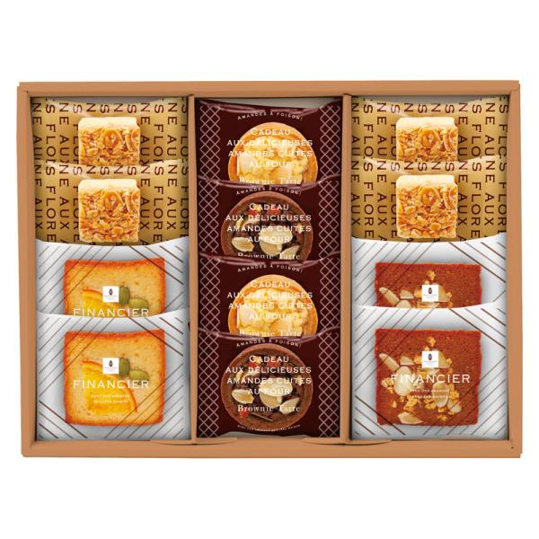 こだわりの焼き菓子アソート。【セット内容】フロランタン×4、フィナンシェ（オレンジ・キャラメルアーモンド）・タルト（ブラウニー・ホワイトブラウニー）×各2【賞味期間】常温120日【アレルゲン8種】卵・乳・小麦※お取り寄せの場合、お届けまでに...
