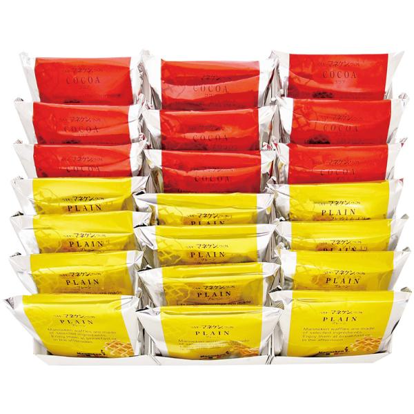 ベルギーの伝統を取り入れた独自の製法で焼き上げました。【セット内容】プレーンワッフル×12、ココアワッフル×9【箱サイズ】30×33×8cm■ 内祝い・贈り物 にギフト お礼 お返し お年賀 御年賀 年始挨拶 残暑見舞い 暑中見舞い お見舞...