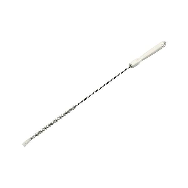 ホワイト/500×135×φ10mm/-・パッケージ個数:1・全長×毛幅×毛丈(mm):500×135×φ10、端毛長さ(mm):40・線径(mm):0.25・毛色:ホワイト・材質:ブラシ/PBT、芯線/SUS304、グリップ/PP・耐熱温...