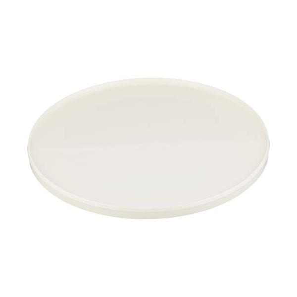 ホワイト/直径:27cm/1339・パッケージ個数:1・本体サイズ270x270x24mm・本体重量:275g・材質:スチロール樹脂・生産国:日本/燕市・耐荷重:約5kg