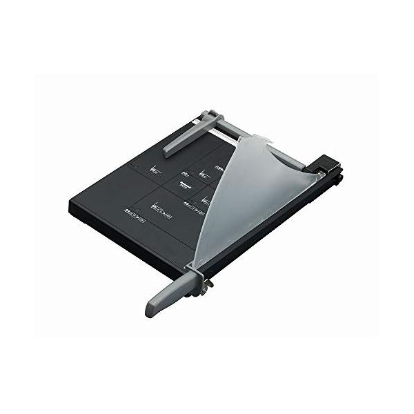 カッターブラック/A4/NSD-KA4BK・パッケージ個数:1・本体寸法:W336×D535×H298mm・テーブル寸法:W305×D350mm・本体重量:1.7kg・裁断幅:335mm・裁断能力:コピー用紙10枚(64g/m2目安)、印画...