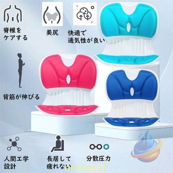 ■商品詳細   骨盤をサポートして正しい座姿勢を楽にキープ！   商品サイズ(約)   S:32X26X30cm   L:35.5×30×34cm   商品重量(約)763g   適用体重:100kgまで   材質●構造部材/合成樹脂+ポリ...