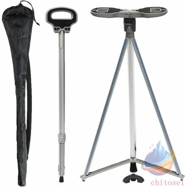 ?【歩く力と休む安心を両立】歩行をしっかりサポートする杖機能に加え、疲れた時にはサッと座れる椅子としても使える、まさに“あなたの頼れる相棒”です?&amp;amp;#128161;推奨身長150?175cm前後（高さの調整はできません）  ...
