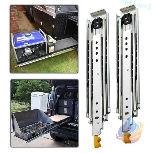 超重量用引き出しスライドレール 工業用レール 完全な拡張 スライドレール 1000-1800mm 側面取り付け 耐荷重 200kg 完全な延長引き出しのスライド ボール超重量用引き出しスライドレール 工業用レール 完全な拡張 スライドレール...