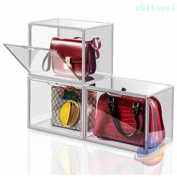 この商品について  【大きいサイズ】商品サイズ36(幅)×22(奥行き)×28(高さ)cm.省スペース、収納商品の最高の選択。  【多機能】透明のデザインで、ケースだけではなく、かばん、本、おもちゃ、靴などが収納できます。  【高品質】この...