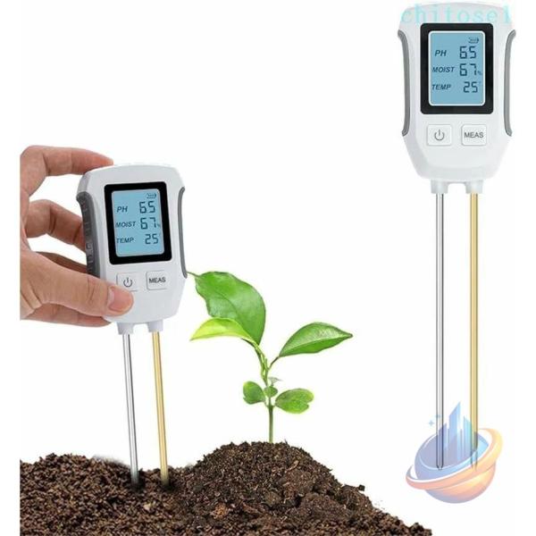 &amp;amp;#127793;【高精度&amp;amp;amp;LCDディスプレイ】3-in-1土壌pHメーターは、デジタルディスプレイを搭載し、類を見ない精度を体験できます。土壌のpH値、水分レベル、温度を正確に測定し、植物の最適な成...