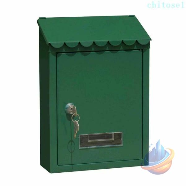 【ポスト】：スチール製で亜鉛めっき処理＆防錆効果高い樹脂塗装の二重保護を施しており、使用寿命がながく、郵便ポストのさびなどの心配も不要です。  【ロック付き】:無駄をなくしたシンプルで置き場所を選ばないカラフルでおしゃれなポストです。鍵付き...