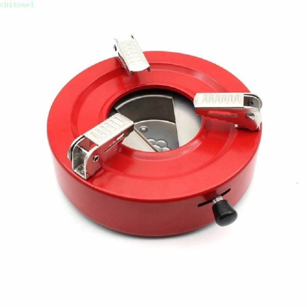 サイズ: (約)幅180×奥行180×高さ80mm　材質: ステンレス鋼　重量: (約)670g  多目的：卓上のコンロ 卓上一人鍋用コンロ 車中泊 アウトドアキャンプ 災害停電後の緊急使用  使いやすさ： 固形燃料の交換が簡単，適度な炎で...