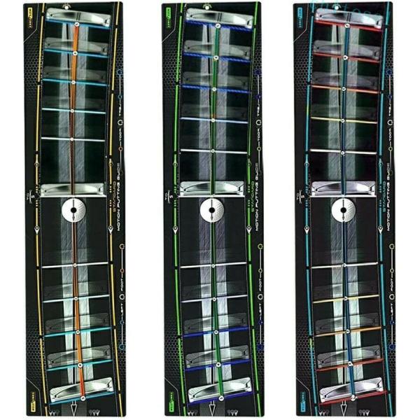 ダイナミックプッシュロッドガイドパッドにはスタンダード型x1、スクエア型x1、パット型x1、合計3種類のパッティングパターン違うガイドパッドが含まれています。それぞれなパッティングに慣れたゴルファーは自分の状況によって、相応しいガイドパッド...