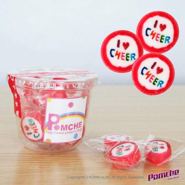 Cheerキャンディ10粒入り。（イチゴ味）カップの高さ約6ｃｍ※シールの色は、変更されることがあります。カップの中のカードをお選び下さい。（ＴＯＰ画像のカードはサンプルです。）無地カードは、ご自身でご記入頂けるように、カップから出した状態...