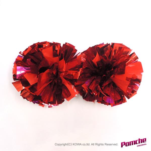 【在庫数はカートに入れた次の画面で表示されます】単位：1セット2個(両手分)サイズ:SS巾S巻サイズ（直径約30cm)カラー：メタリック赤×チアレッド×グリッターレッド×グリッターFピンク★在庫限り終了セール品のため返品交換はご遠慮お願い申...
