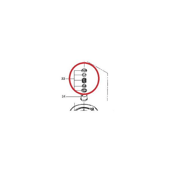 鶴見ポンプ　LSR2.4S用部品品番【801025000829】ポンプの不具合には様々な原因が考えられます。部品を交換したからといってポンプの不具合が解消するとは限りません。自己責任にて購入、交換を行ってください