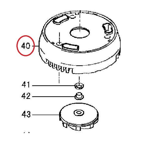 鶴見ポンプ　LSR2.4S用部品品番【801020991129】ポンプの不具合には様々な原因が考えられます。部品を交換したからといってポンプの不具合が解消するとは限りません。ご理解の上、自己責任にて購入、交換を行ってください