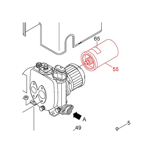 【カワエースジェット　JF400S用　純正部品】　品番【01201413】■適応機種■ＪＦ４００Ｓ不明な点は注文前にご確認ください。