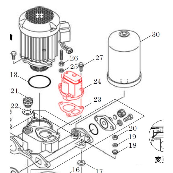 カワエースNFH-400SK専用部品です。メーカー直送品のため返品不可ご購入時はご注意ください。【受注生産品の為、納期にお時間がかかります。ご注意ください。】
