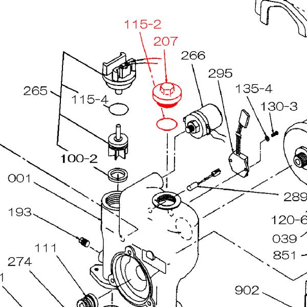 エバラポンプ　旧型家庭用ポンプＨＰＡ用部品