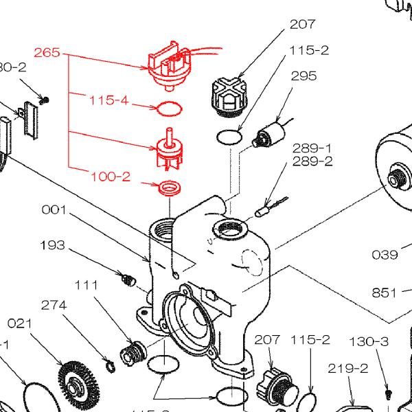 エバラ　浅井戸用インバータポンプ　ＨＰＥ部品