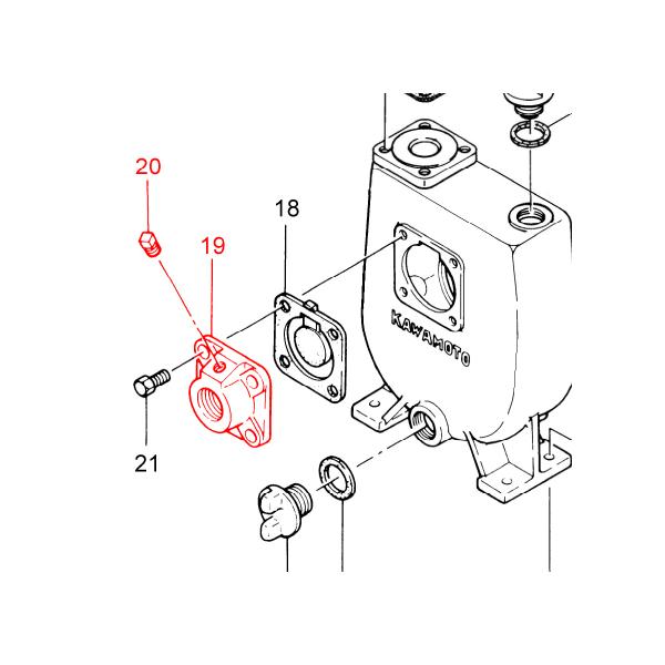 【自吸渦巻ポンプGSO2-505-CE1.5用　純正部品】　　品番【27700530】不明な点は注文前にご確認ください。メーカー直送のため返品不可