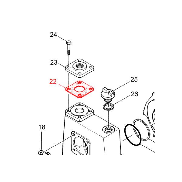 【自吸渦巻ポンプGSO2-505-CE1.5用　純正部品】　　品番【31200710】不明な点は注文前にご確認ください。メーカー直送のため返品不可