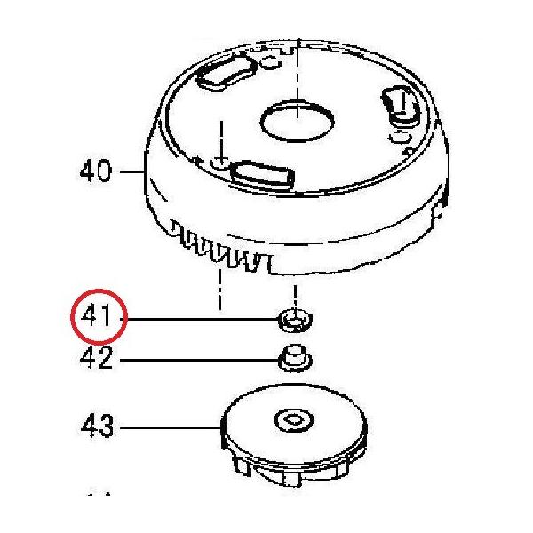 鶴見ポンプ　LSR2.4S用部品品番【801122441119】ポンプの不具合には様々な原因が考えられます。部品を交換したからといってポンプの不具合が解消するとは限りません。ご理解の上、自己責任にて購入、交換を行ってください