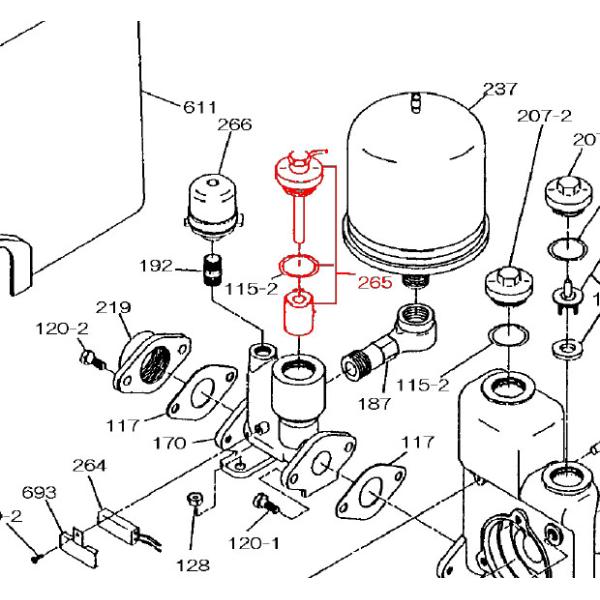 荏原ポンプ　純正部品