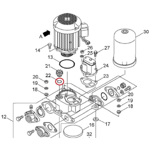 部品番号（22）品番　30401724