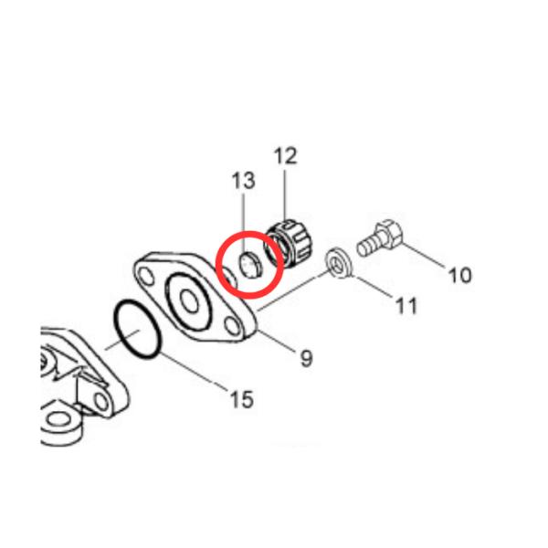 【カワエースNF2-150SK用　純正部品】　