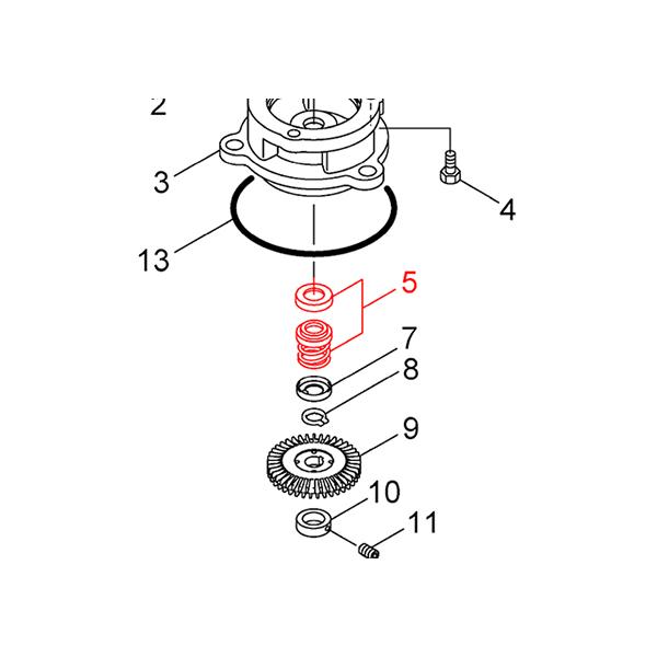 【カワエースNR155S　NR156S　純正部品】　品番【3000 0150】