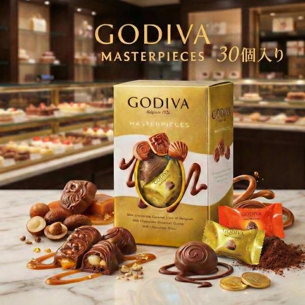 11時までのご注文で当日発送！ミルクチョコ好きの方へ贈る、ゴディバの贅沢な3種アソートパック。 コストコ仕様の30個入りで、人気の「マスターピース」シリーズをたっぷり楽しめます。ゴディバ マスターピース コストコ バー ダークハート 価格 ...