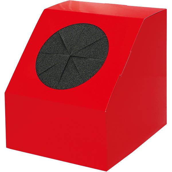 ●サイズ：H26×W23×D23cm 手穴：Φ15cm●素材：紙（コートボール）・ポリウレタンフォーム10mmt●底板付●取り出し口が斜めにカットされていて、取り出しらくらく！【注目ワード】イベント 業務用 スーパー 催事 販促 店頭 抽選...