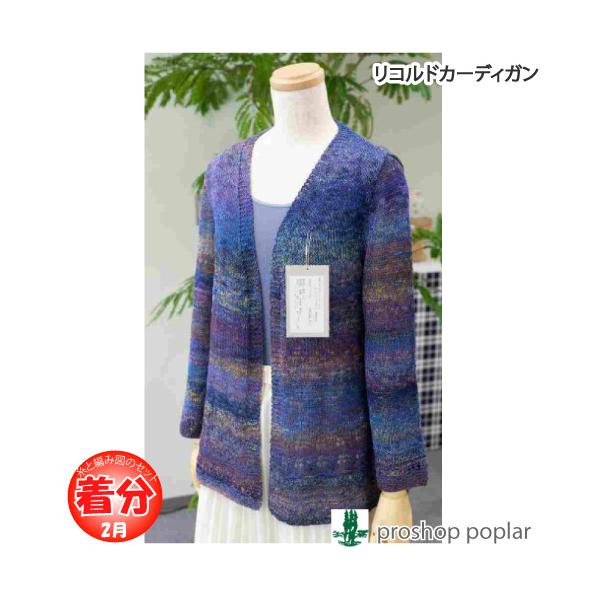 ※カラー選択有り糸見本をご参考にご希望のカラーを選択してくださいセット内容明細パ)リコルド606-8玉(定価（本体価格）1000円))セット価格（本体価格）　￥8000作品No/編み図No205-40217201サイズ：ゲージ：デザイン：使...