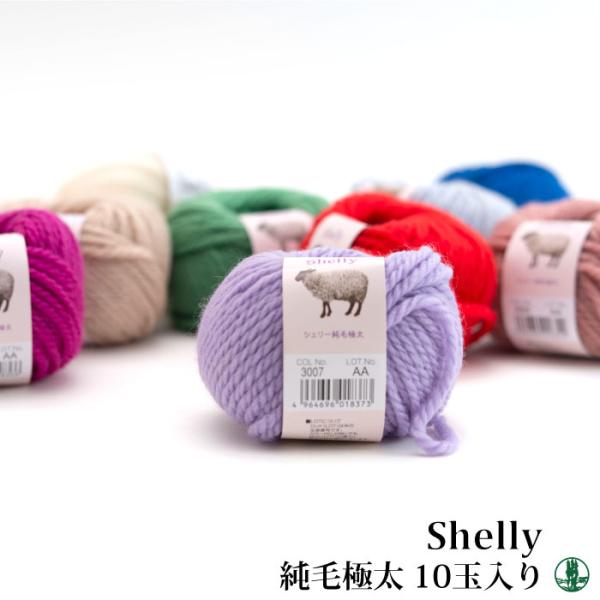 色見本は[大きな画像を見る]をご覧ください【メーカー】スキー毛糸【商品名】ス)シェリー純毛極太(10玉)【重さ】30g(グラム)【長さ（m）】37m(メートル)【使用針】棒針：10〜12号　かぎ針：8/0〜10/0号【適正ゲージ】13〜14...