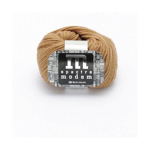 色見本は[大きな画像を見る]をご覧ください【メーカー】　リッチモア【商品名】　R)スペクトルモデム【重さ】　40g(グラム)【長さ（m）】　80m(メートル)【使用針】　棒針：8〜10号【適正ゲージ】　棒針：18目23段【形状・品番・内容量...