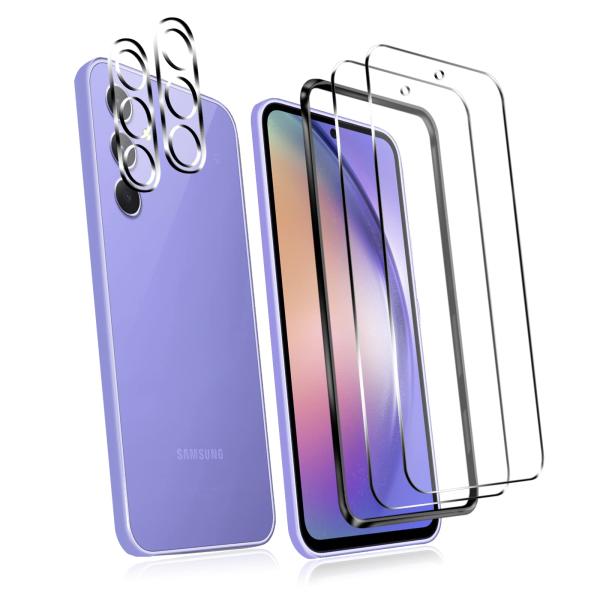 【商品名】　4枚セット 2枚 対応 Galaxy A54 5G SC-53D/ SCG21 専用の ガラスフィルム + 2枚 For Galaxy A5 【商品説明】　・【対応機種】FOR Galaxy  【サイズ】　高さ : 1.60 c...