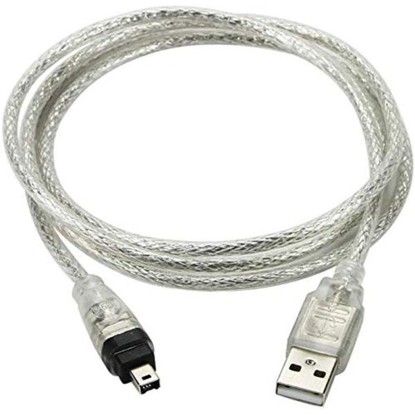 【商品名】　BLUEXIN USBオスto Firewire IEEE 1394?4ピンオスiLinkアダプタコードケーブルfor Sony dcr-t 【商品説明】　・100/200/400メガビット 【サイズ】　高さ : 0.80 cm...