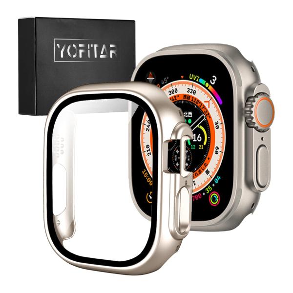 【商品名】　YOFITAR Apple Watch Ultra 2/Apple Watch ultra用 ケース 49mm アップルウォッチウルトラ保護 【商品説明】　・【Apple Watch ultra 【サイズ】　高さ : 1.90 ...