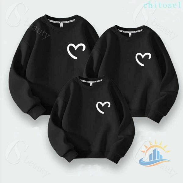 親子 ペアルック リンクコーデ トレーナー 秋 冬 親子 ペアルック 綿 親子ペアルック トップス ゆったり 男の子 女の子 パパ ママ 娘 息子 親子ペアルック 親子ペア 長袖 カップル 大きいサイズ ベビー キッズ 子供服 兄弟 姉妹 ...