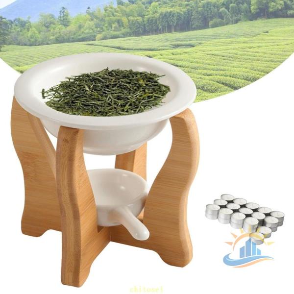 商品説明         　商品詳細   【アロマポットの使い方】お茶葉を香炉の皿の上に置き、それにアロマ用のロウソクで皿を加熱し、茶葉をやさしくかき混ぜて均一に加熱し、お茶葉の香ばしいかおりが出来ます。お茶を作るとき味は美味しくなります。...