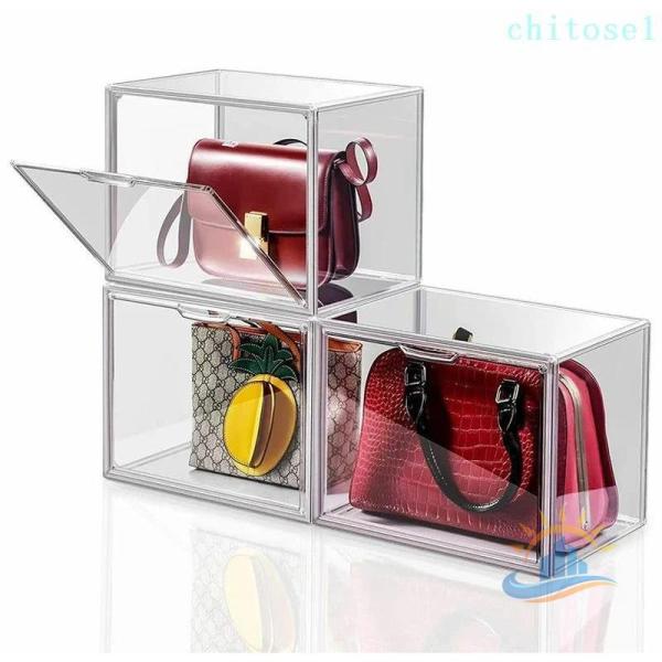 この商品について  【大きいサイズ】商品サイズ36(幅)×22(奥行き)×28(高さ)cm.省スペース、収納商品の最高の選択。  【多機能】透明のデザインで、ケースだけではなく、かばん、本、おもちゃ、靴などが収納できます。  【高品質】この...