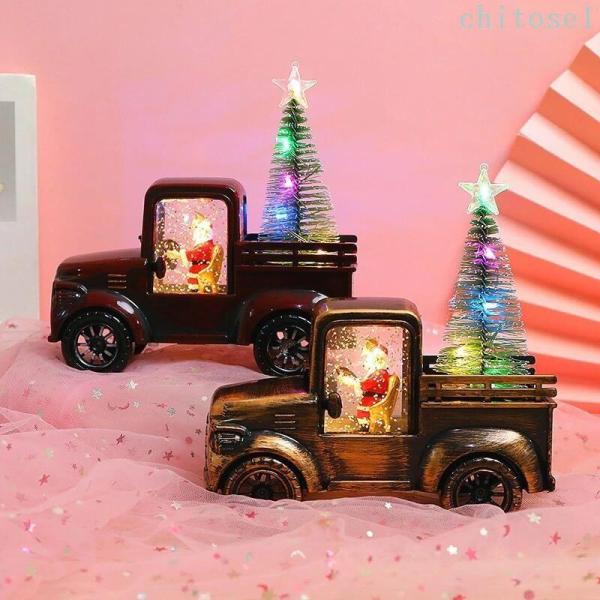【商品名】■クリスマス 飾り サンタクロース サンタ 車 おもちゃ クリスマスツリー ライト付き 玩具 デコレーショ クリスマス 雑貨 北欧 クリスマス?オブジェ 北欧インテリア 置物 クリスマスグッズ パーティー プレゼント 飾り 贈り物...