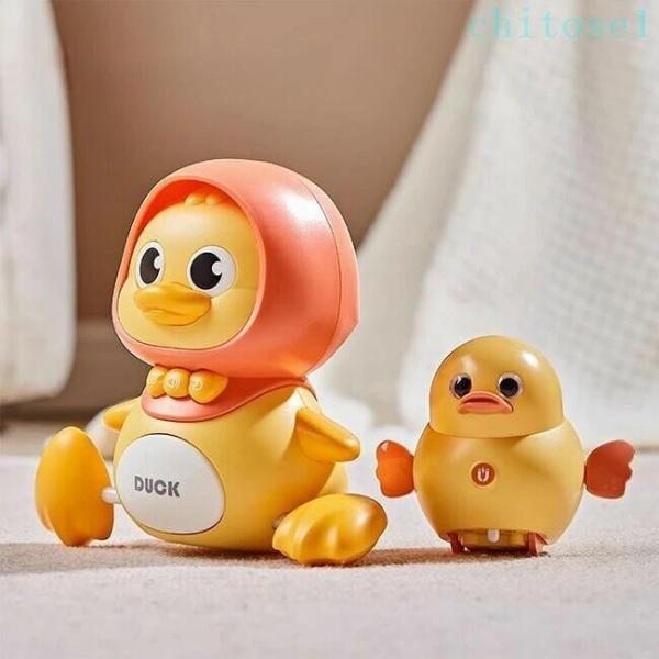 男の子と女の子 赤ちゃん 多機能ロボット 音楽 電子ペット 歩くダック 電子玩具 おもちゃ プレゼント ミュージカルダック  おもちゃ 電動おもちゃ 歩く?滑走?歌う?踊る?ライト? 電気 電動ロボット 子供