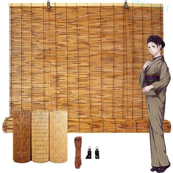 天然材料を採用し、手編みで、技術が優れ、環境に優しく、通気性があり、ファッションが優雅である。日光の70%を遮ることができ、室内と屋外で使用することができます。 日除け、日焼け止め、換気ができ、美しく快適な生活をもたらします。竹特有のつるっ...