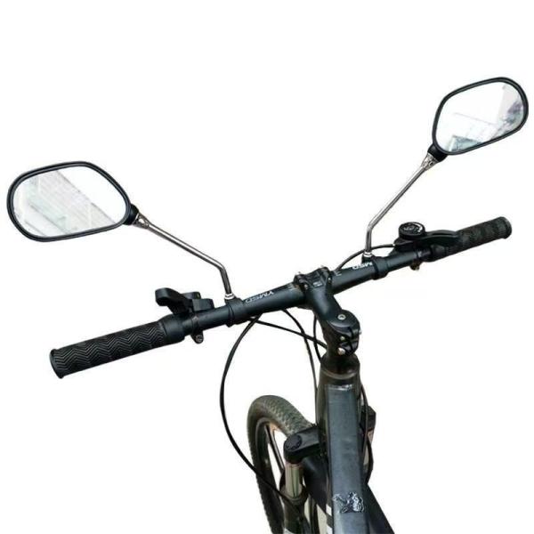 商品詳細:カラー:/画像通りサイズ:/F【商品説明】自転車のハンドルバーやバーエンドなどに取り付けできる、軽量アルミ合金製のバックミラー左右セットです。機能的なバイクミラー:自転車はサイクリングのために機能的なミラーです。高品質＆信頼できる...