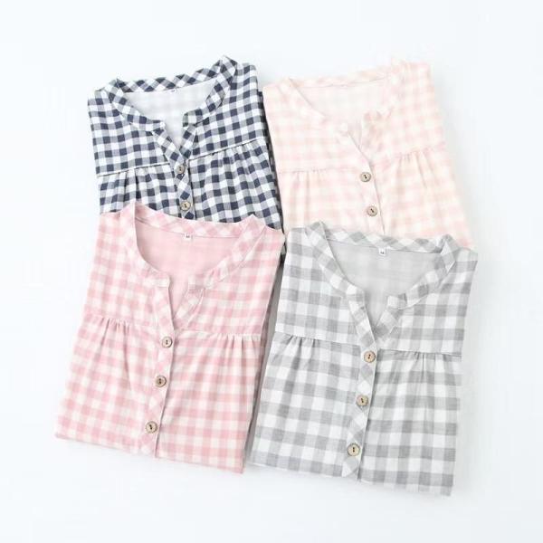 マタニティ パジャマ ワンピース 前あき 半袖 マタニティパジャマ 前開き ワンピース 大きい 夏用 授乳 前開きパジャマ 妊婦 パジャマ 前開き 夏妊娠初期から臨月、産後まで。 長期間ずっとご着用頂ける、マタニティ対応パジャマ。 注意事項...